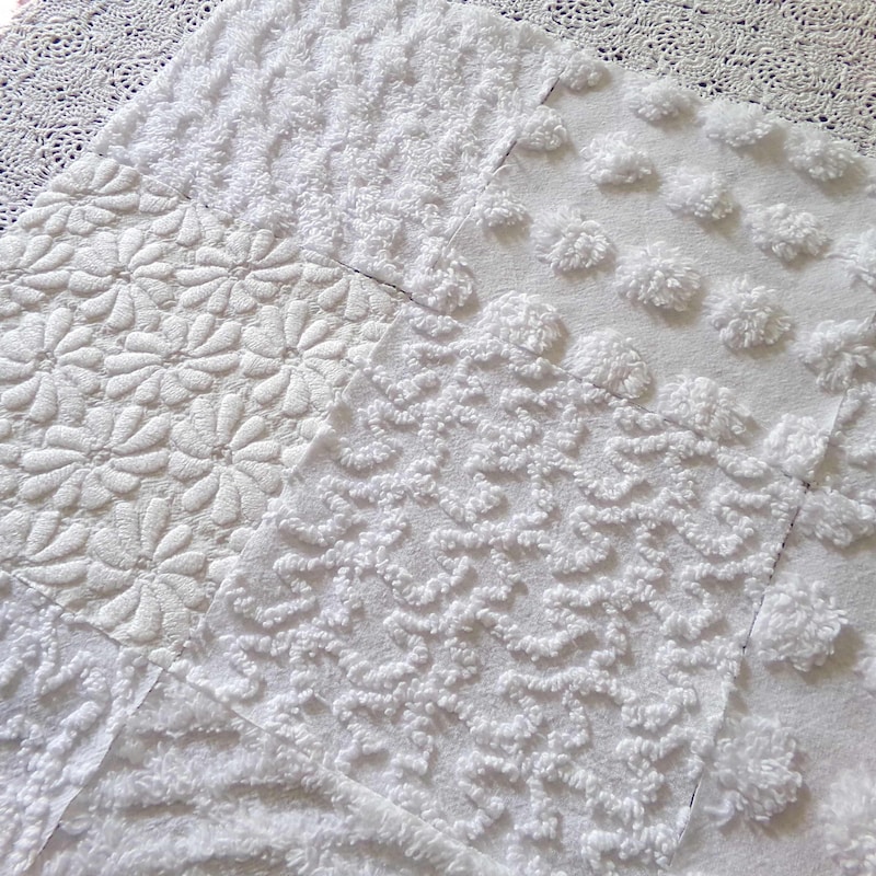 White Quilt Fabric - Etsy