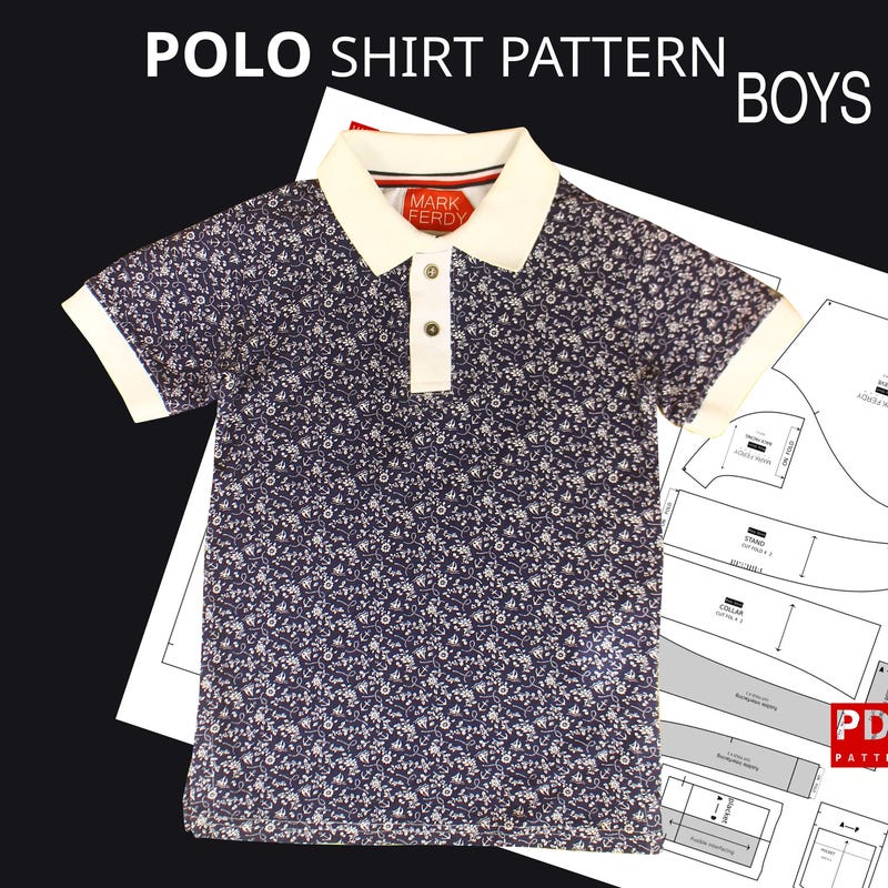 Boys Shirt Pattern - Etsy