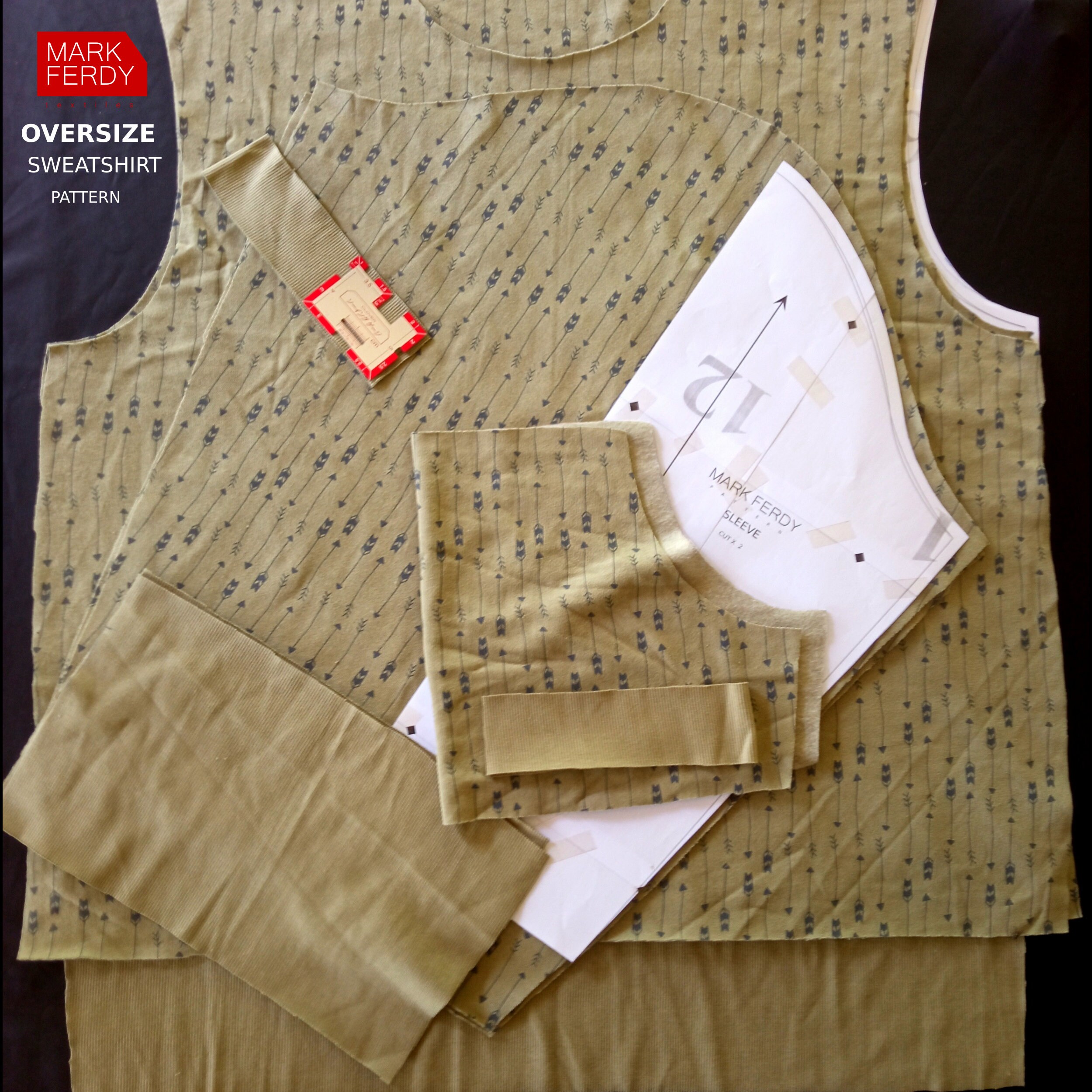 PDF Oversize Sweatshirt Sewing Pattern for Men XS / XXL - Etsy