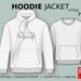 PDF Hoodie Jacket Sewing Pattern for Men XS / XXXL - Etsy