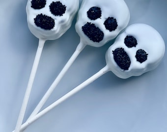 Skull Cake Pops - Etsy