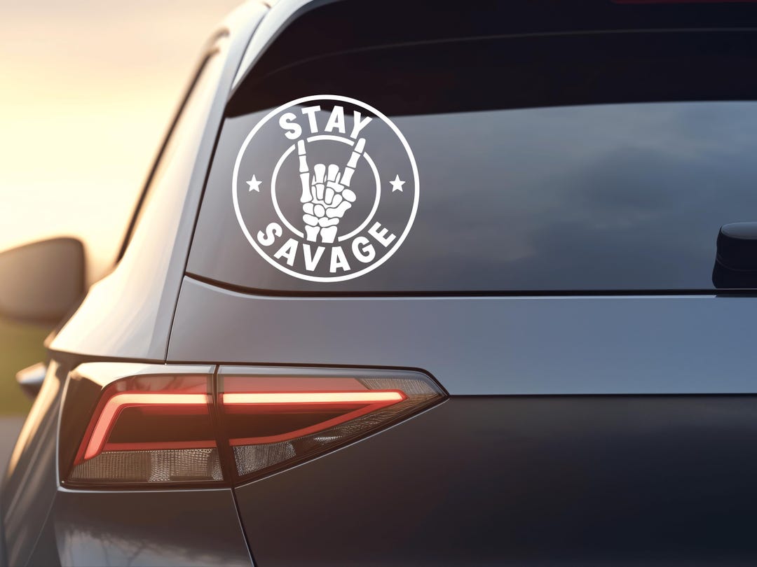Stay Savage Car Decal - Etsy