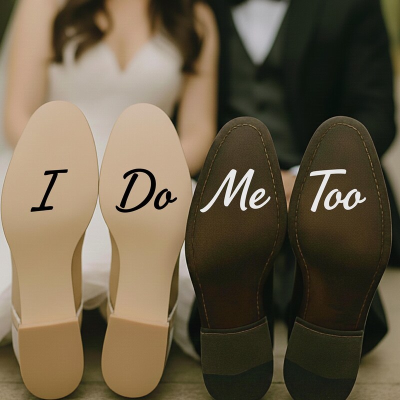 I Do Shoe Stickers - Etsy