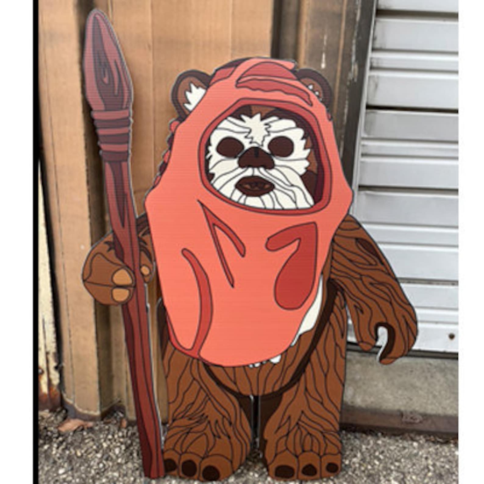 The EWOK OVERSIZED Cutout - Etsy
