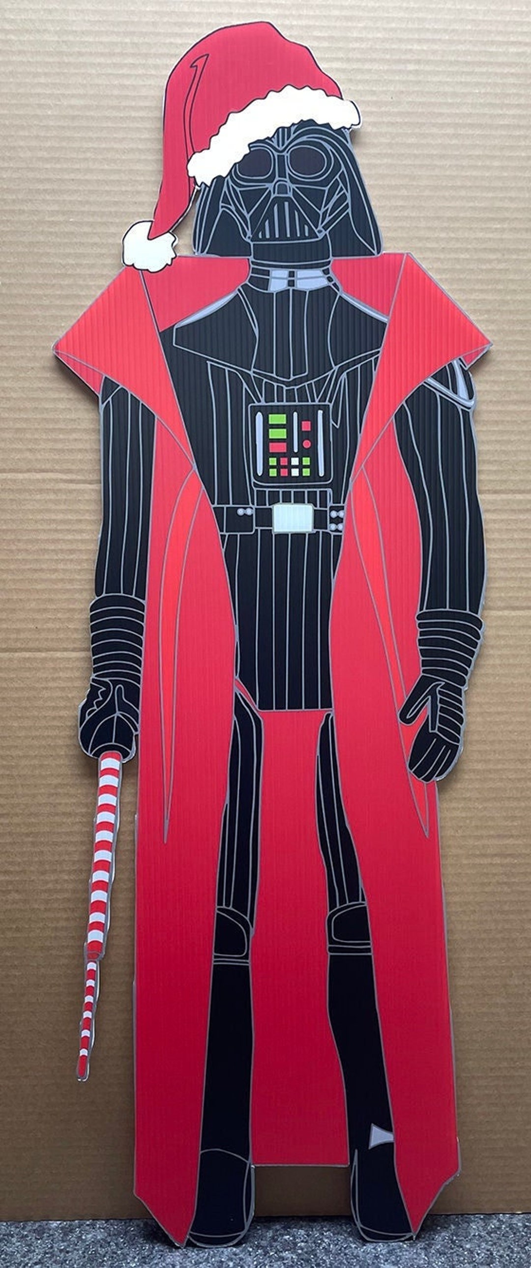 SANTA VADER OVERSIZED Cutout - Etsy