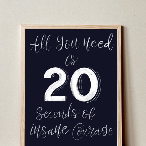 20 Seconds - Etsy