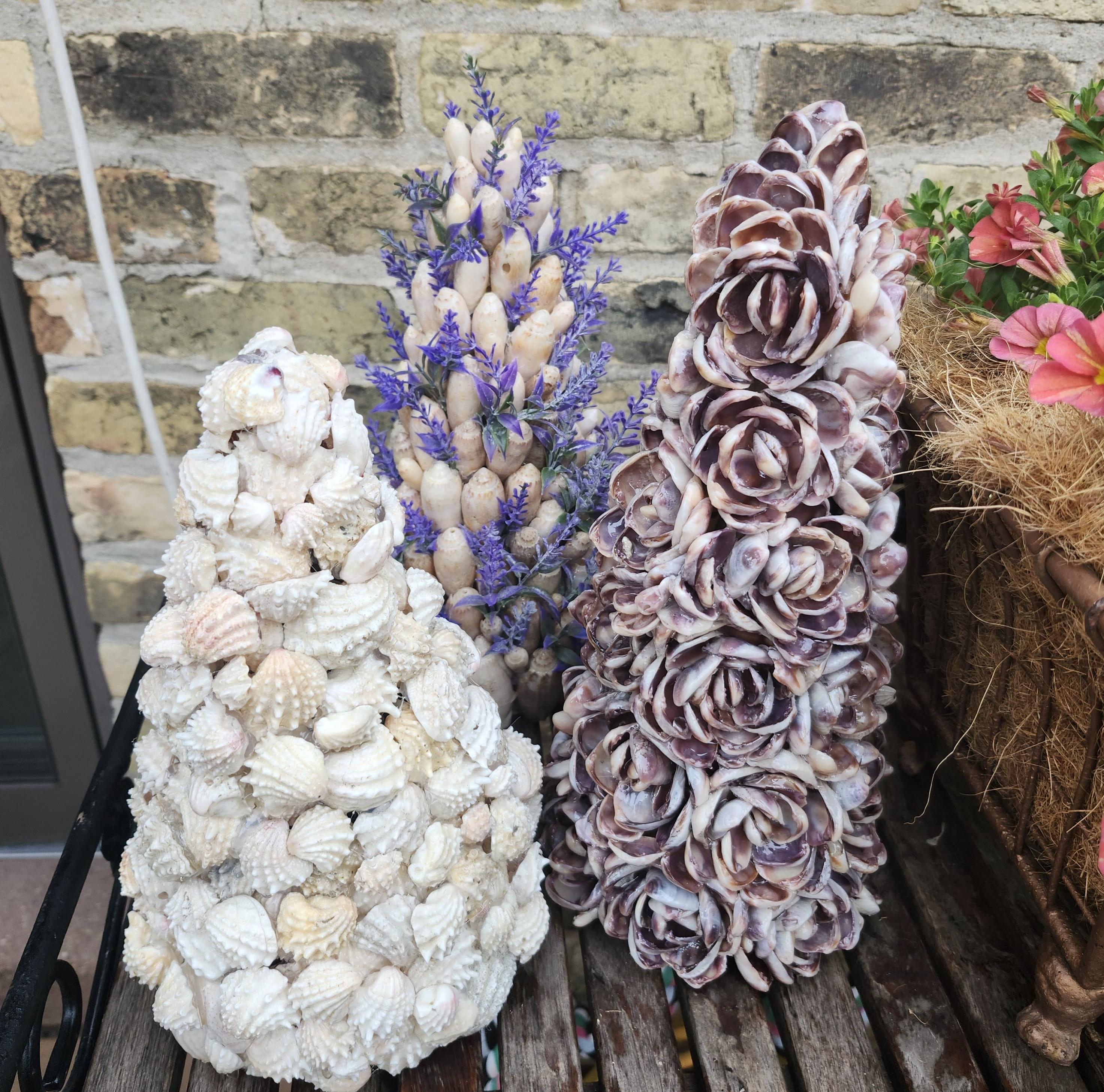 Handcrafted Shell Tree/topiary - Etsy
