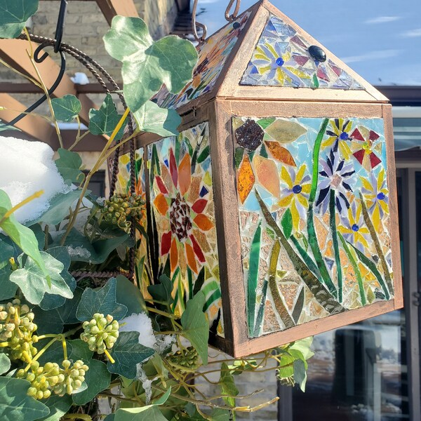 Stained Glass Mini Houses - Etsy