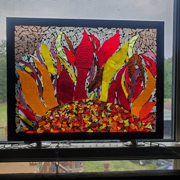 Stained Glass Mosaic - Etsy