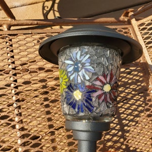 Handcrafted Stained Glass Solar Lantern - Etsy