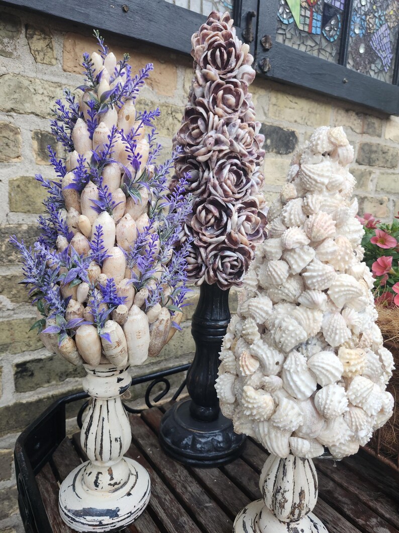 Handcrafted Shell Tree/topiary - Etsy