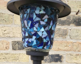 Handcrafted Stained Glass Solar Lantern - Etsy