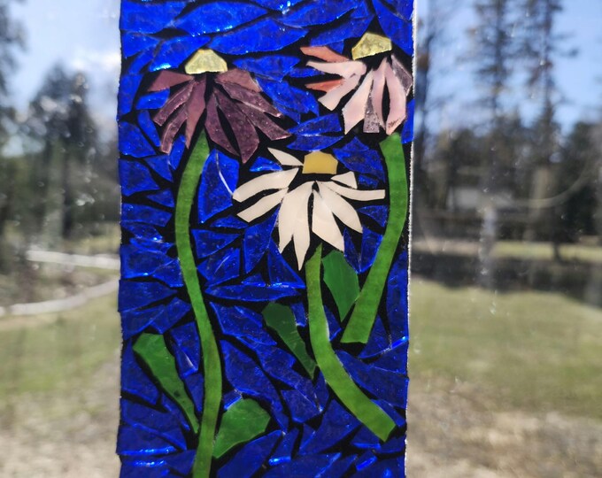 Handcrafted Stained Glass Mosaic Suncatcher Panel - Etsy