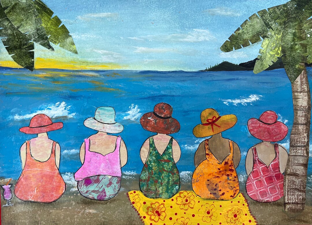 Mixed Media Art - Whimsical and Fun. Custom Made per Your Request ...