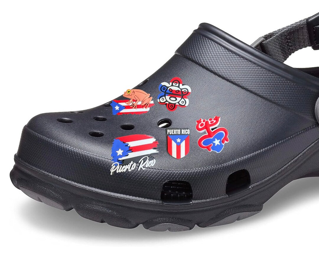 Puerto Rico Croc Charms - Etsy