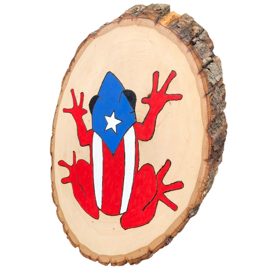 Coqui Puerto Rico Wall Decor Coqui Wall Decor Basswood Art | Etsy