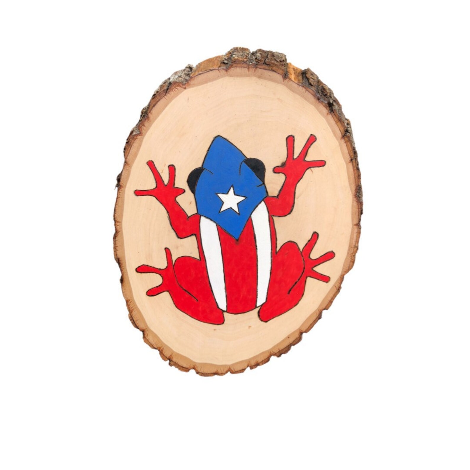 Coqui Puerto Rico Wall Decor Coqui Wall Decor Basswood Art | Etsy