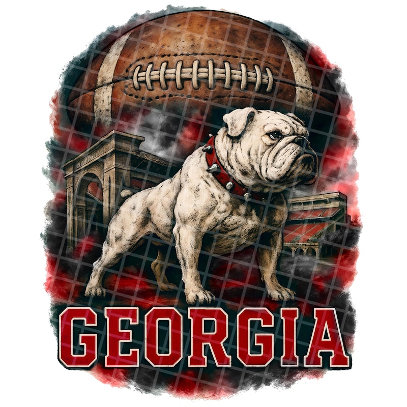Georgia Bulldogs Svg - Etsy