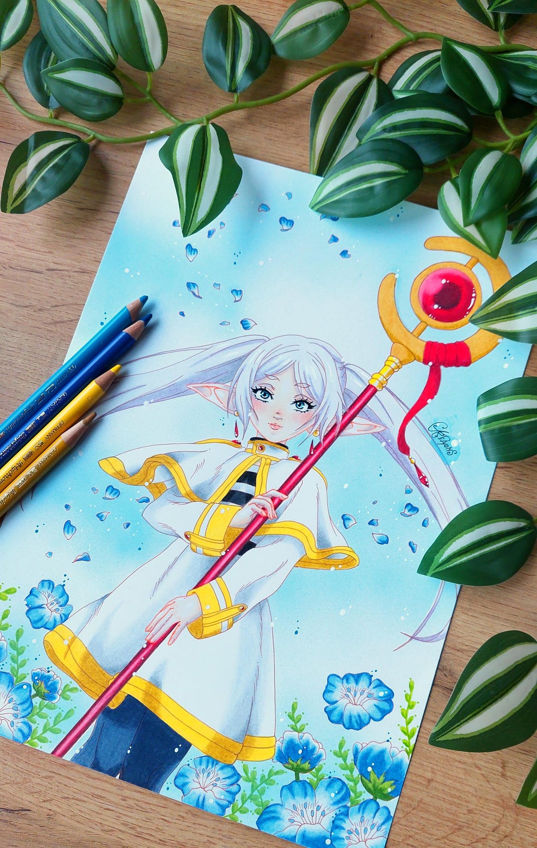 Freezing, After the End of the Journey, Sousou No Freezing, Art Print ...
