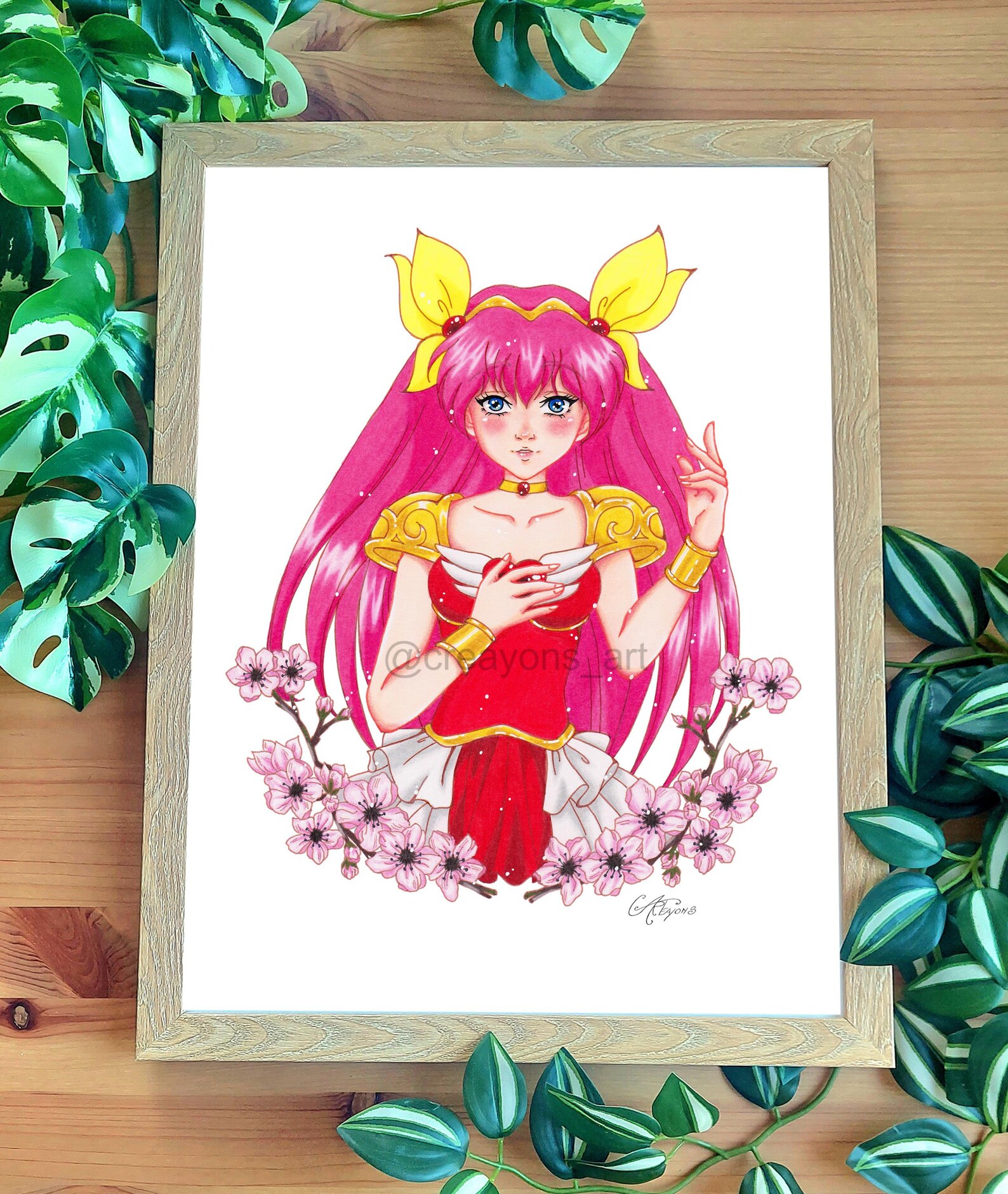 Wedding Peach Momoko Hinasaki, Fanart, Anime Girl, Manga Girl, Colored ...