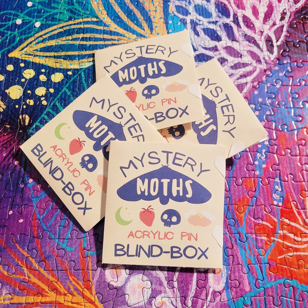Mystery Moth Pins - Etsy
