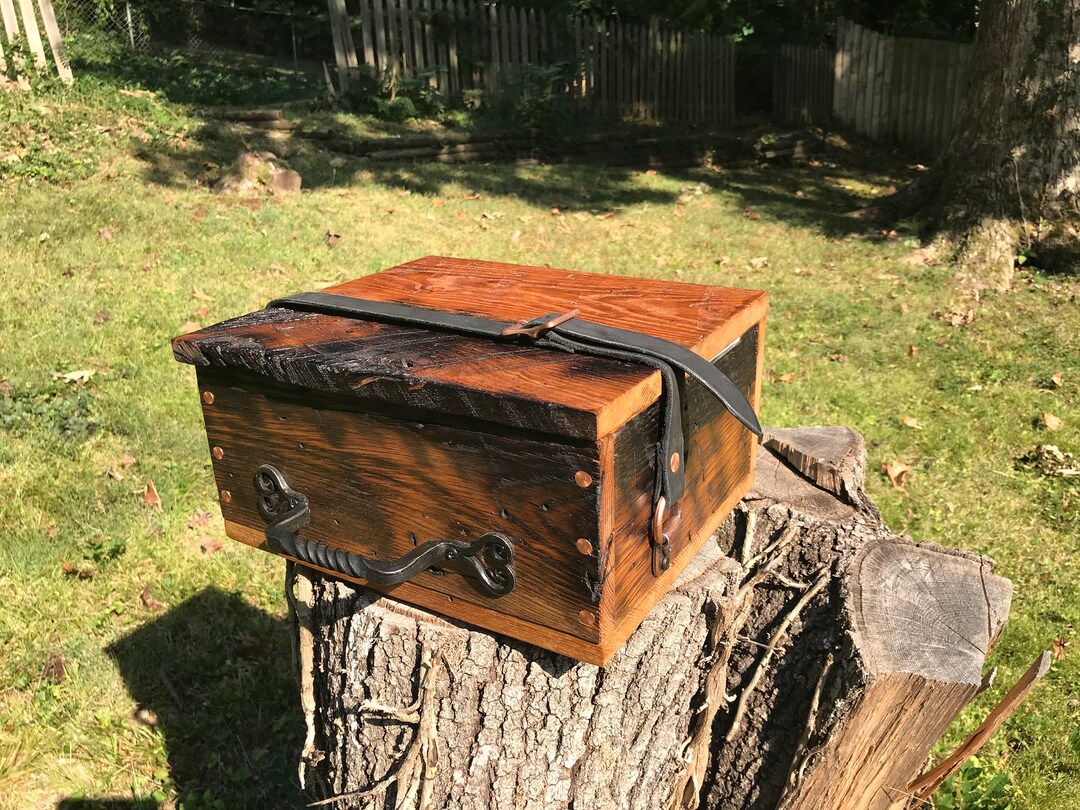 Witches Smudge Box - Wormy Chestnut - Etsy