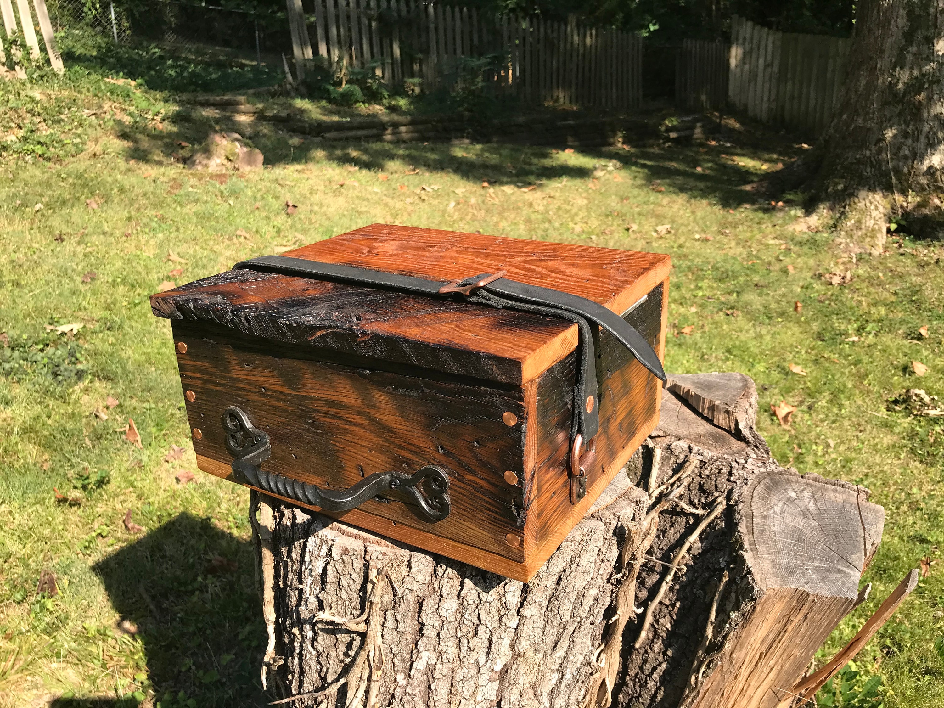 Witches Smudge Box - Wormy Chestnut - Etsy