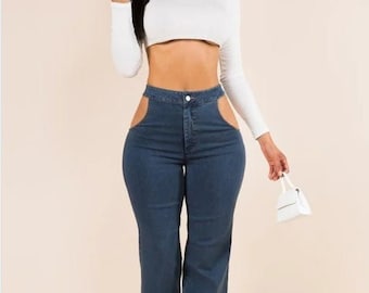 Calico Cut Pants | Etsy