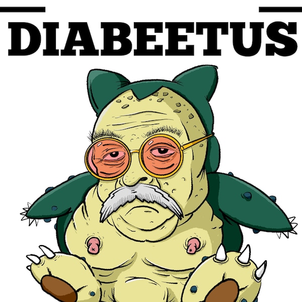 Diabeetus - Etsy
