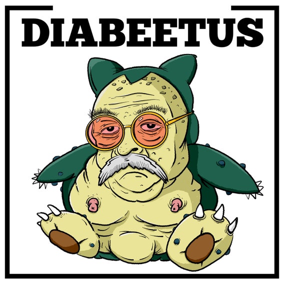 Diabeetus Sticker - Etsy