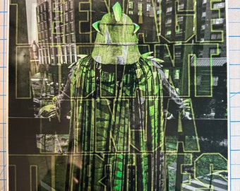 TMNT Shredder 8x10 Sublimated Metal Sign Tmnt Foot Propaganda Ninja ...