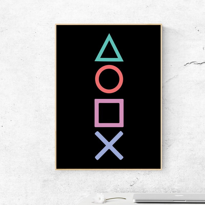 Playstation Wall Decor - Etsy