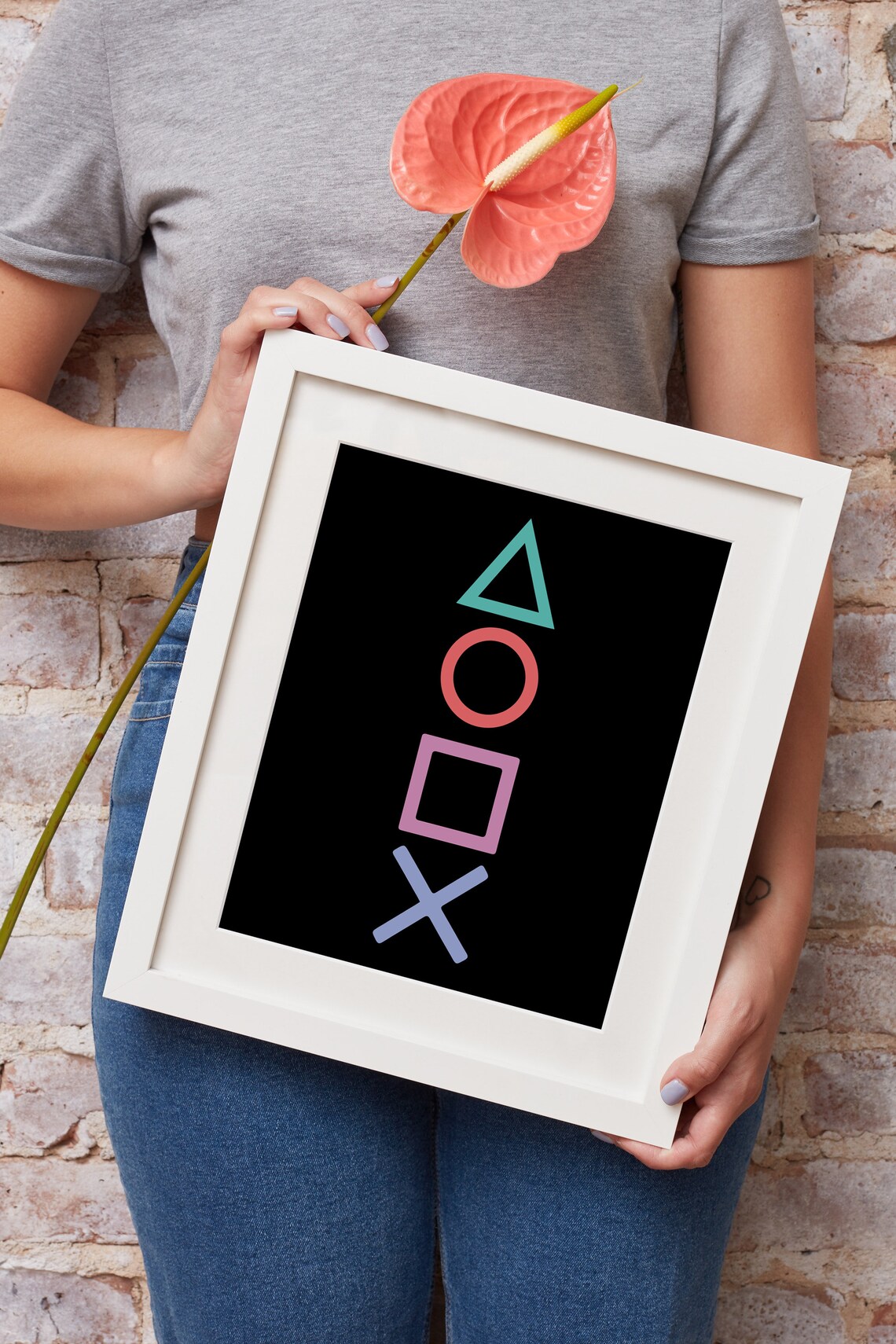 Playstation Print Playstation Wall Art Gaming Room Decor | Etsy