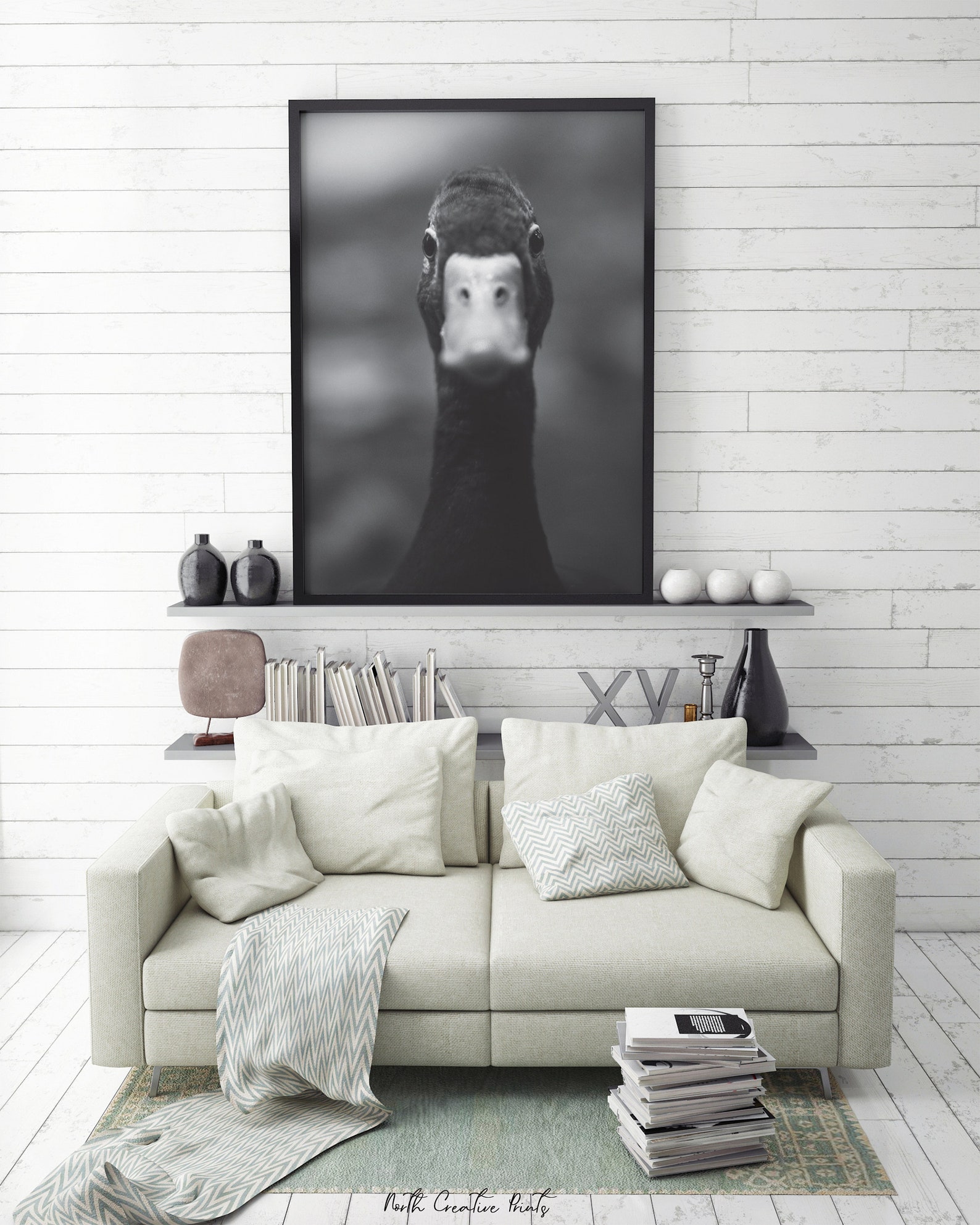 Duck Prints Posters Canvas Duck Wall Art Decor Wildlife | Etsy