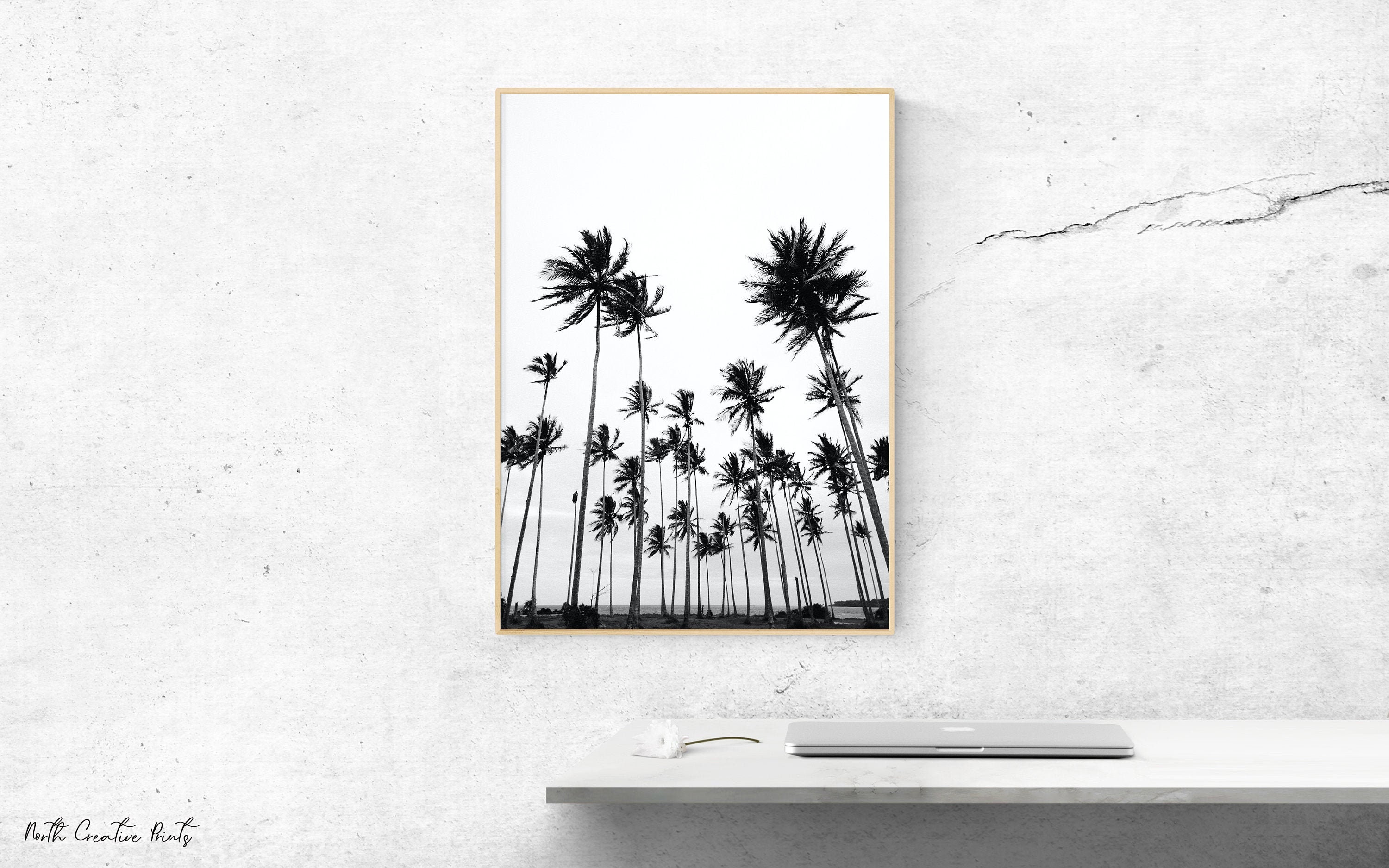 Palm Tree Print Palm Print Palm Poster Palm Tree Poster | Etsy