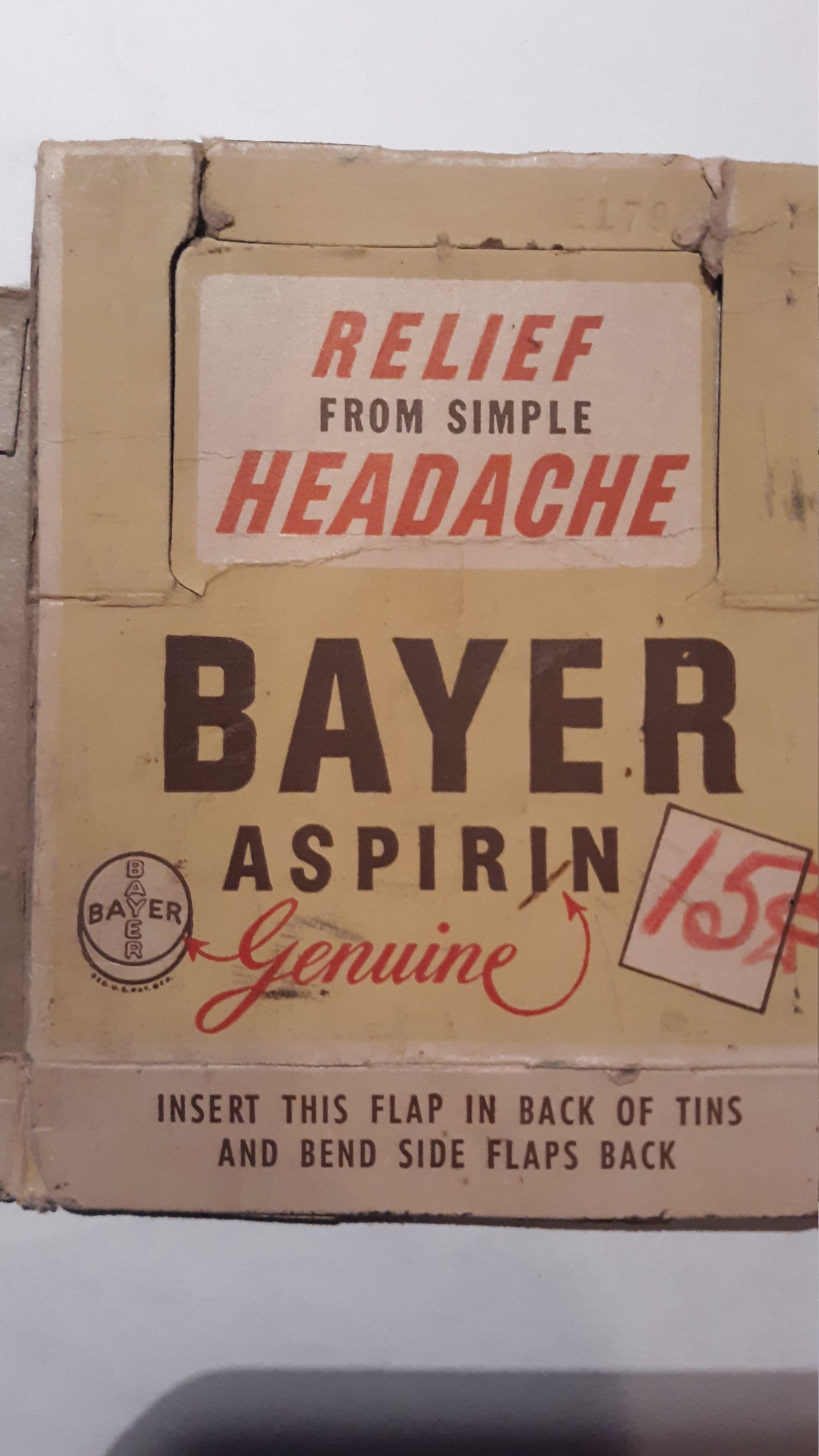 Bayer Aspirin Package - Etsy