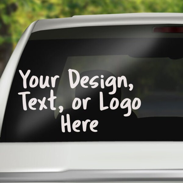 Custom Decals - Etsy