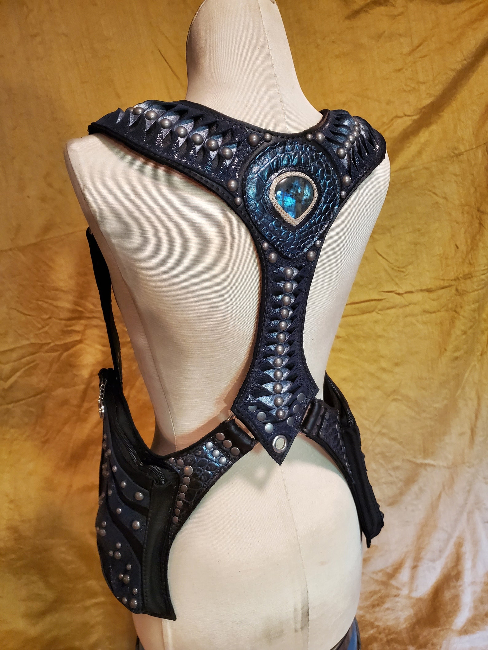 Moon Goddess Leather Shoulder Holster - Etsy