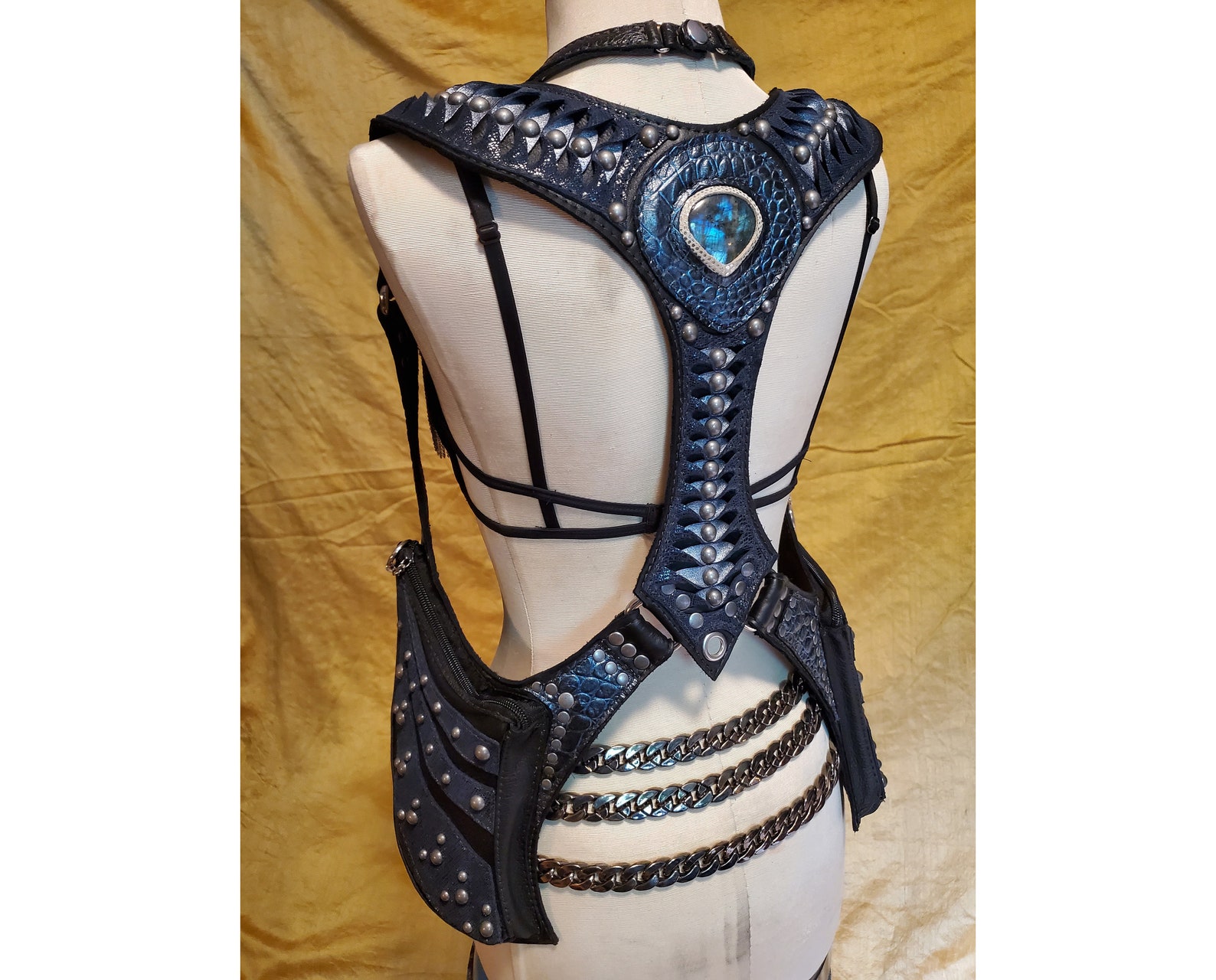 Moon Goddess Leather Shoulder Holster - Etsy