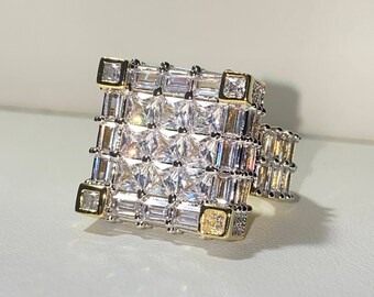 Gold Bulky Men Ring - Etsy