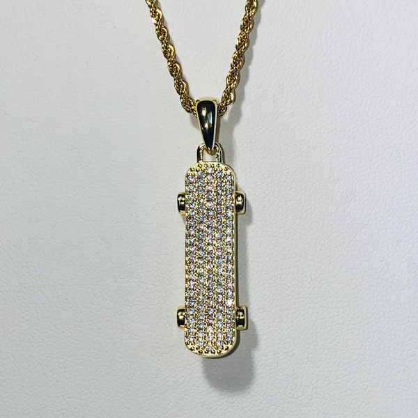 Skateboard Pendant - Etsy