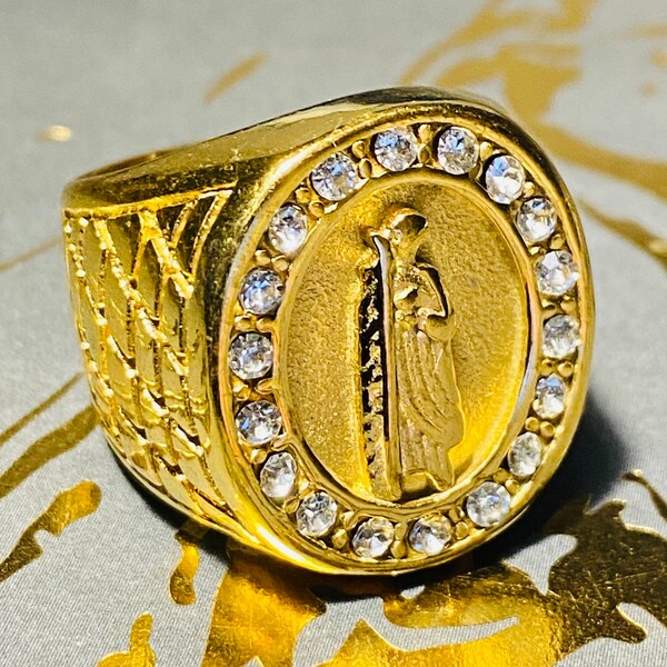 San Judas Tadeo Ring - Etsy