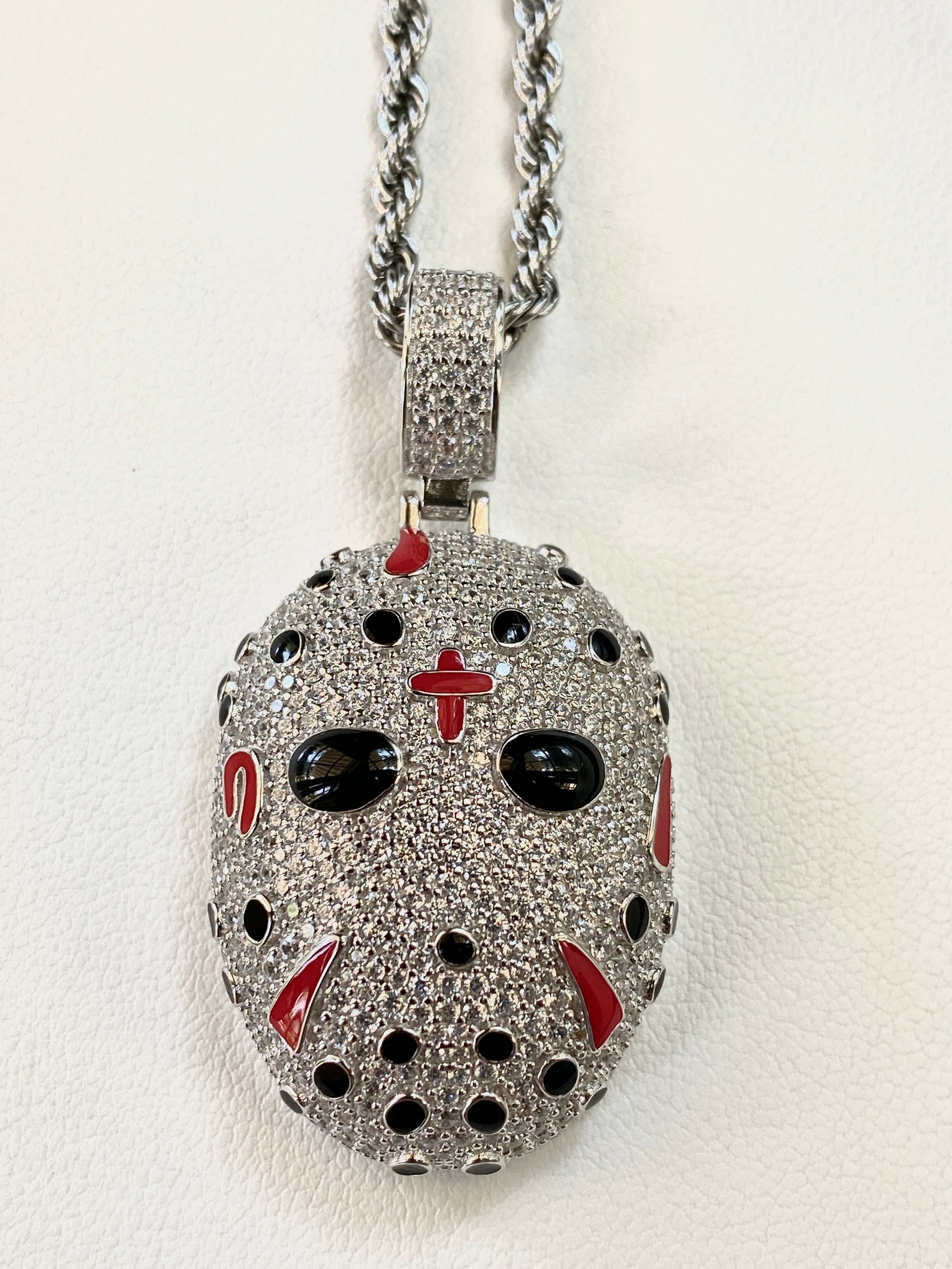 CUSTOM GANG MASK Men's Women Italy 925 Sterling Silver | Etsy