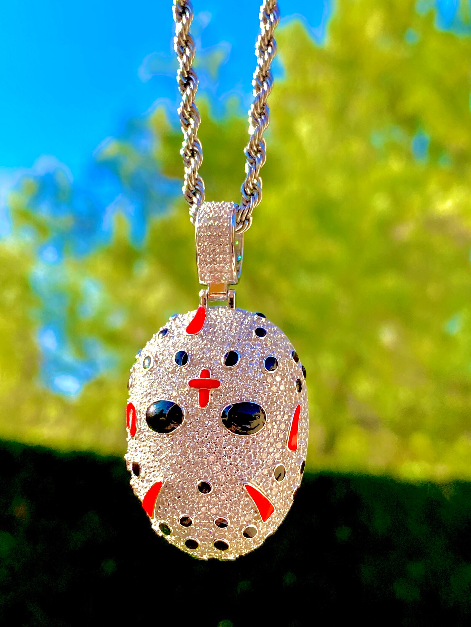 CUSTOM GANG MASK Men's Women Italy 925 Sterling Silver - Etsy