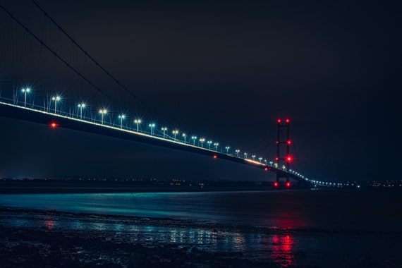 Humber Bridge Night Time