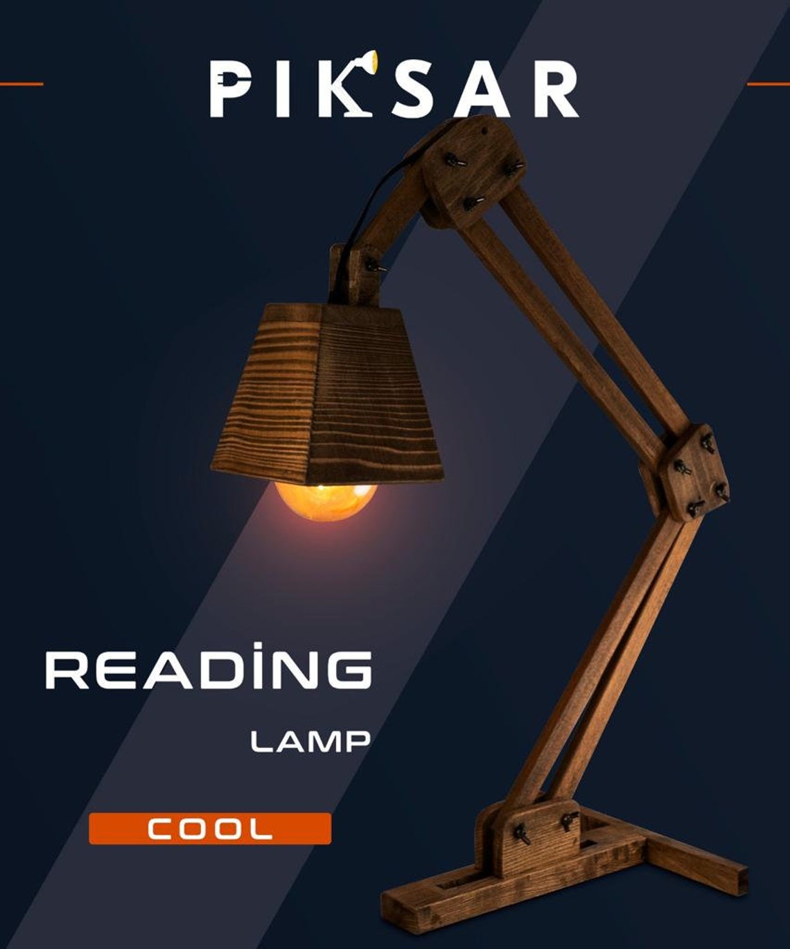 Cool Reading Lamp - Etsy
