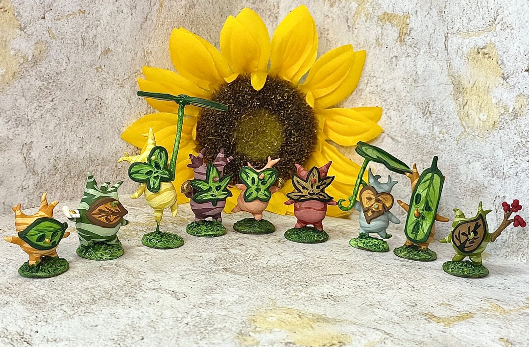 Korok Sculpture Handmade Polymer Clay - Etsy