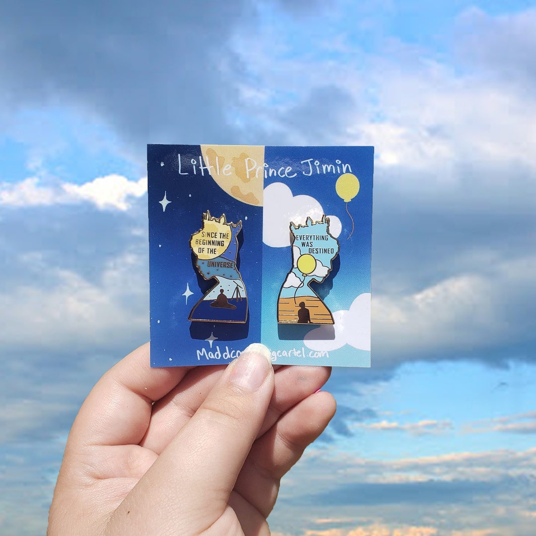 Little Prince Jimin Serendipity Hard Enamel Pin Set - Etsy