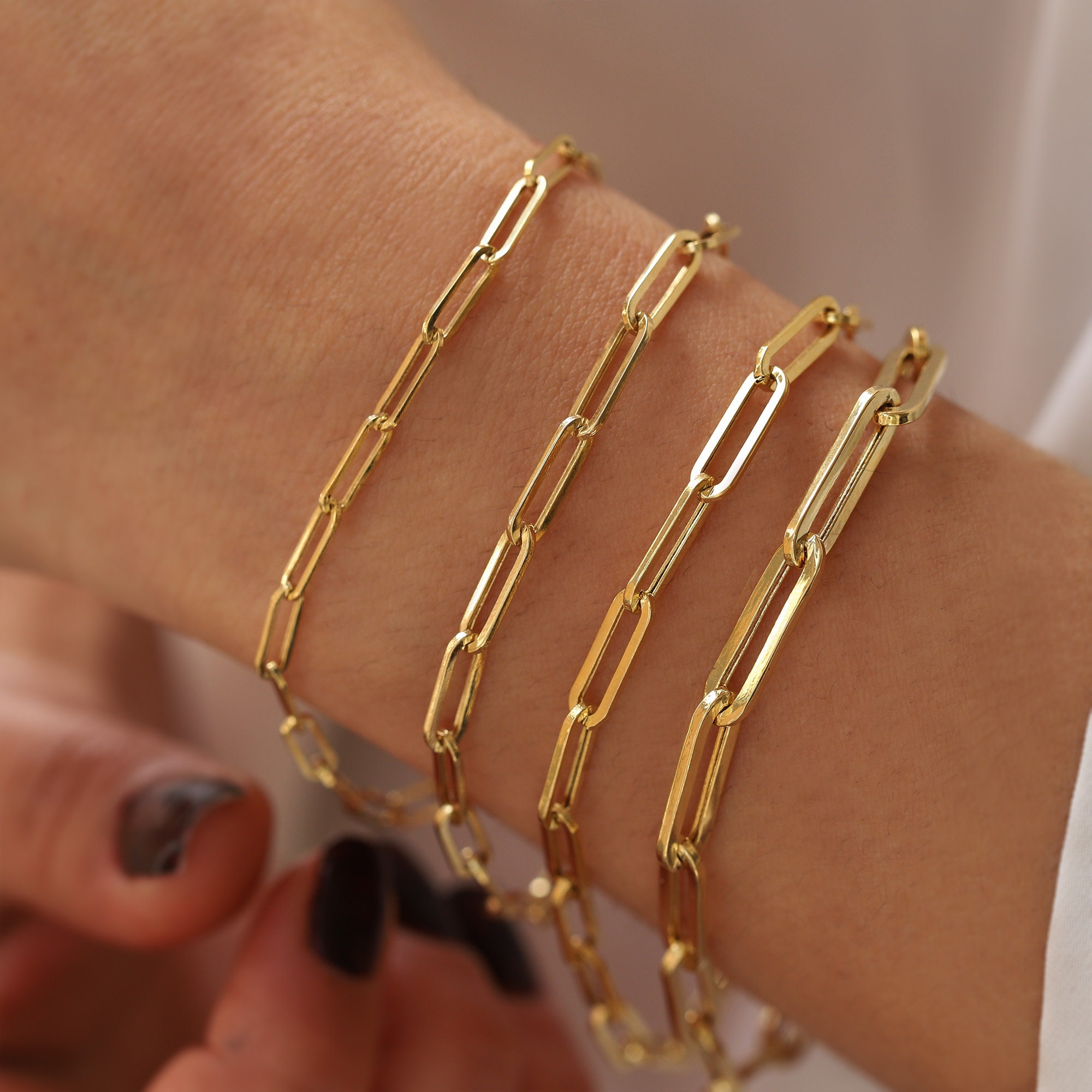 Bracelet Paper Clip Chain The Callaway Collection Ubicaciondepersonas 