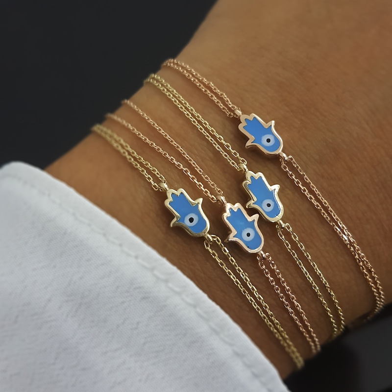 Hamsa Bracelets - Etsy